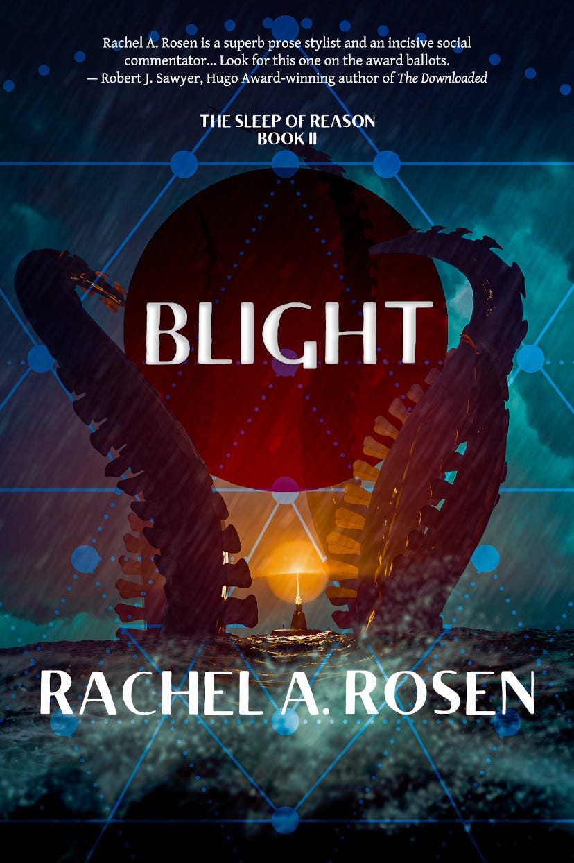 The Blight is here!. Rachel A. Rosen’s new novel already… | by Geoffrey Dow | BPPress.ca | Jun ...