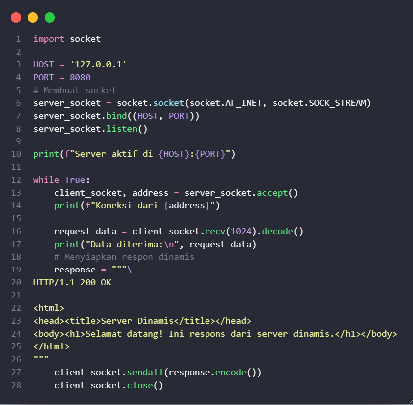 Penerapan Socket API dalam Pengembangan Web Server Dinamis (Dynamic web server) | by ...
