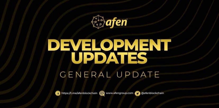 AFEN DEVELOPMENT UPDATE #8: NBBF PARTNERSHIP, MARKETPLACE UPDATE, NEW ...