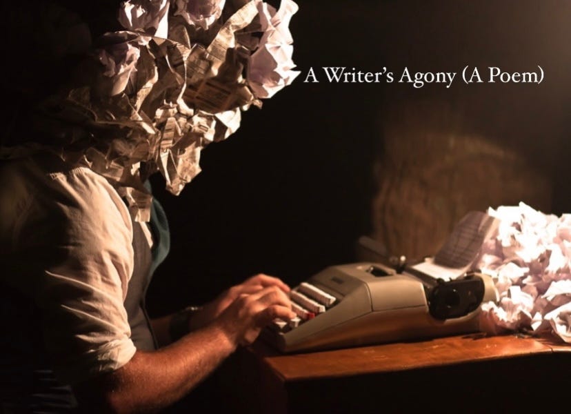 A Writer’s Agony (A Poem) By Ofentse Tladi - Ofentse💎 - Medium