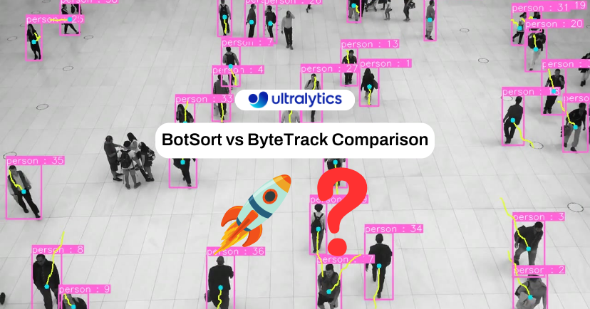 Ultralytics YOLOv8 BotSort vs ByteTrack Comparison | PixelMindX