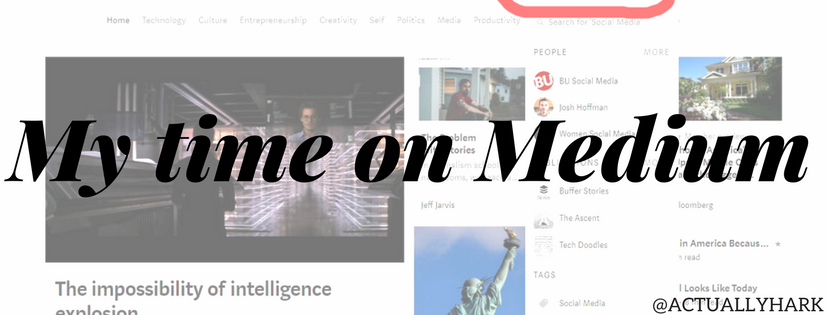 My time on Medium. Medium is a great tool for learning and… | by ...