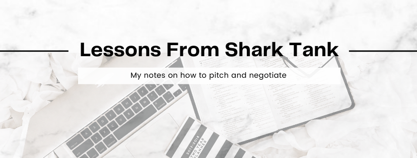 Business Lessons from Shark Tank. I want to learn how to pitch and ...
