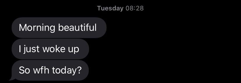 Saying good morning via text is a choice, not a chore | by Eliane L ...