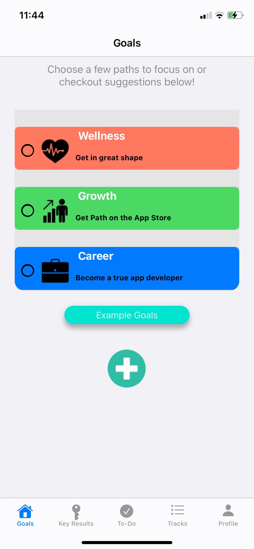 Path App. Goal tracker and daily planner | by Fabrice Mulumba | Medium