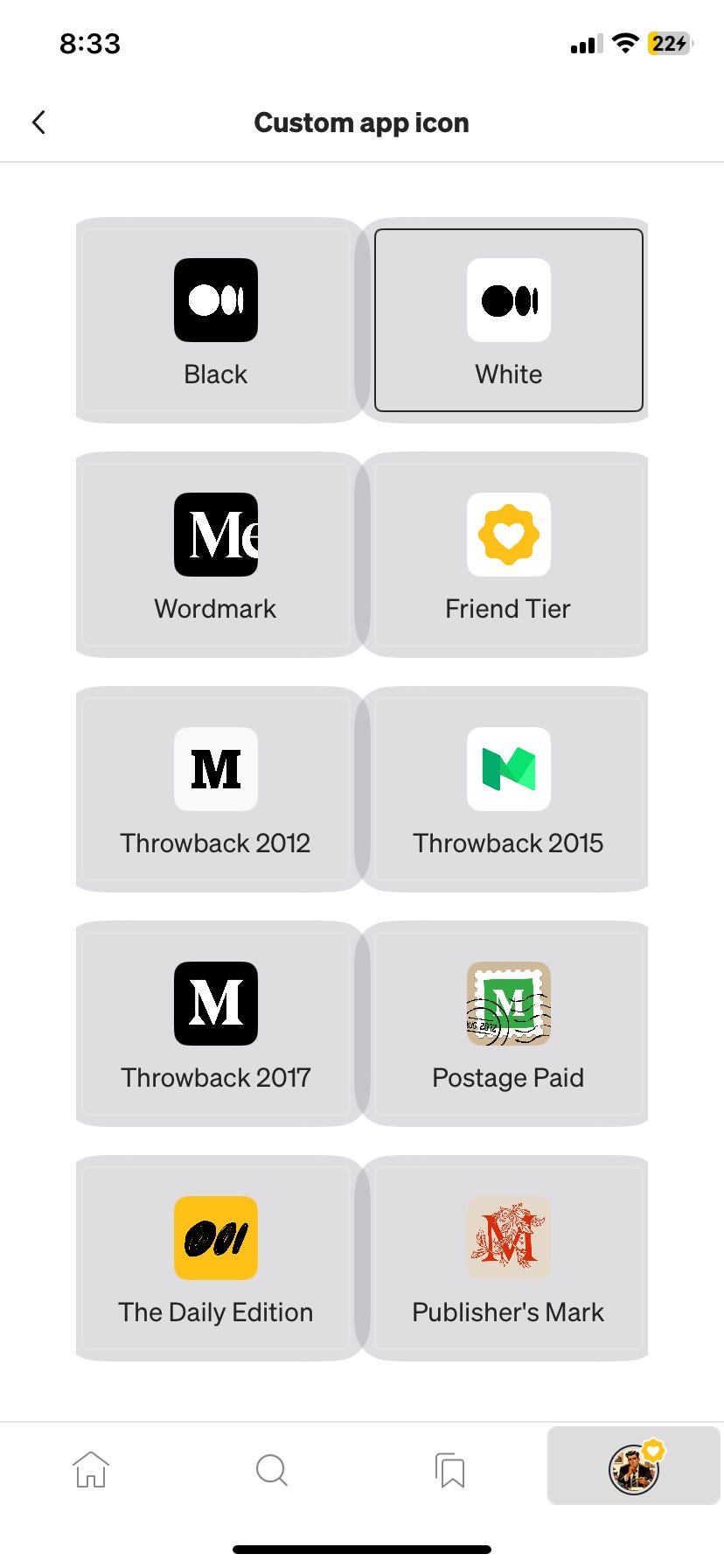 Friends of Medium: Now, Enjoy the New Custom App Icons | by Anshul ...