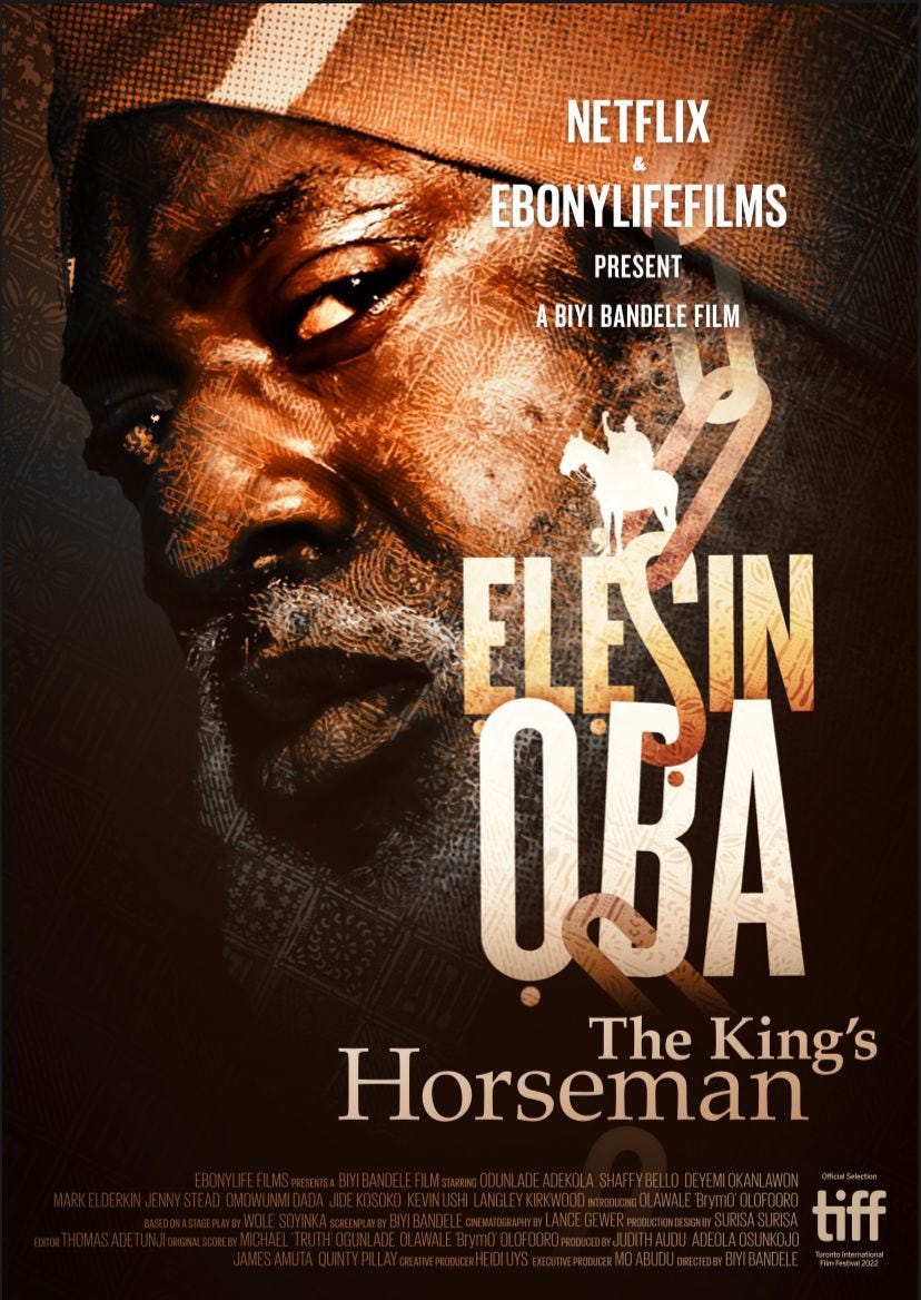 Transpolation of Hypocrisy; Case Study of Eleshin Oba; the Adaptation of Wole Soyinka’s Literary ...