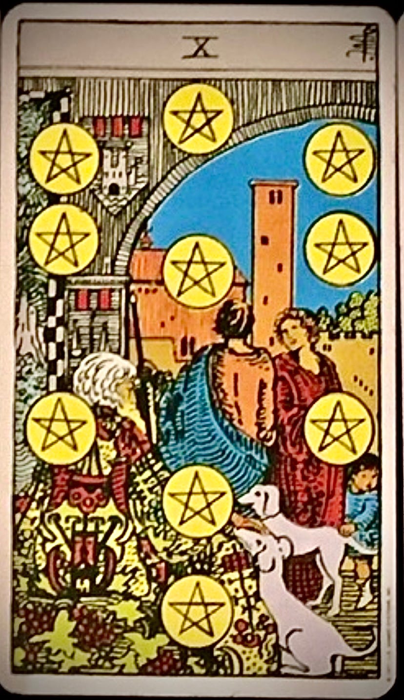 Learn Why The 10 Of Pentacles Can Be Considered The Manifestation Learn Why The 10 Of Pentacles Can Be Considered The Manifestation