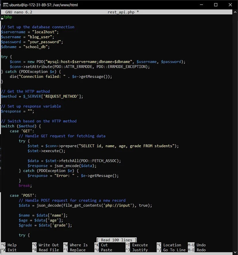 Building a Simple REST API for Student Records with PHP | by MIKEY PATEL | Medium