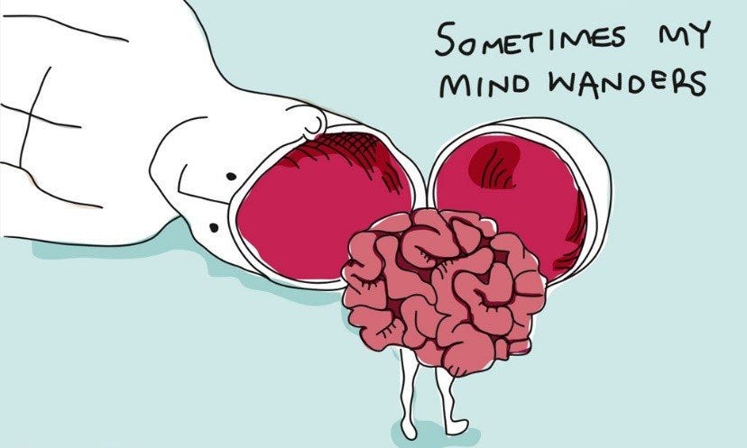 When my Mind Wanders. Sometimes the mind feels empty and… | by Bansi ...