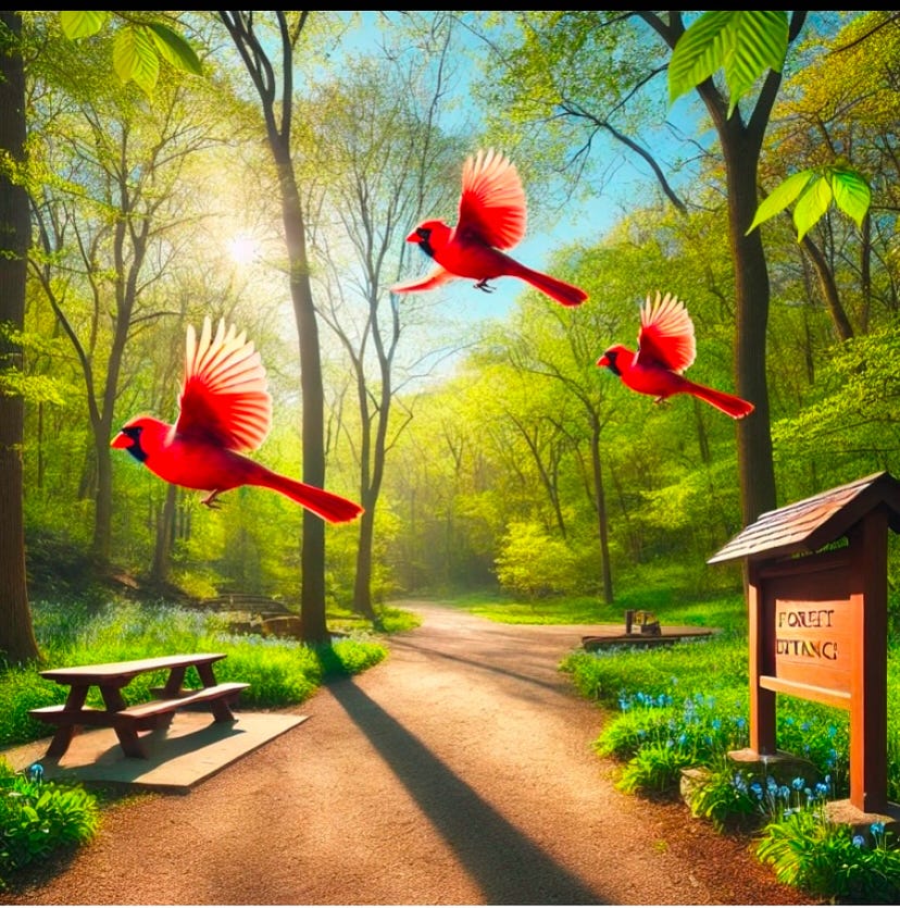 A Divine encounter! Cardinals appear when Angels are near “ | by Samson ...