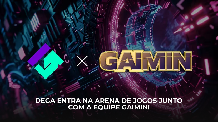 DEGA entra na arena de jogos junto com a equipe GAIMIN! | by vitalii ...