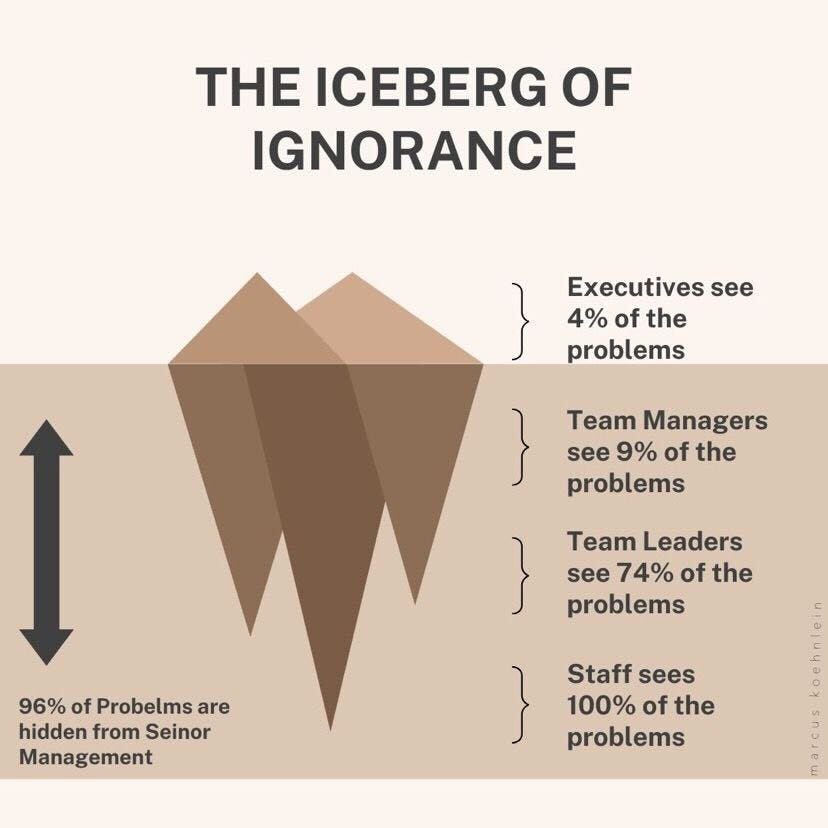 The Iceberg of Ignorance. The “iceberg of ignorance” is a… | by Stephen ...