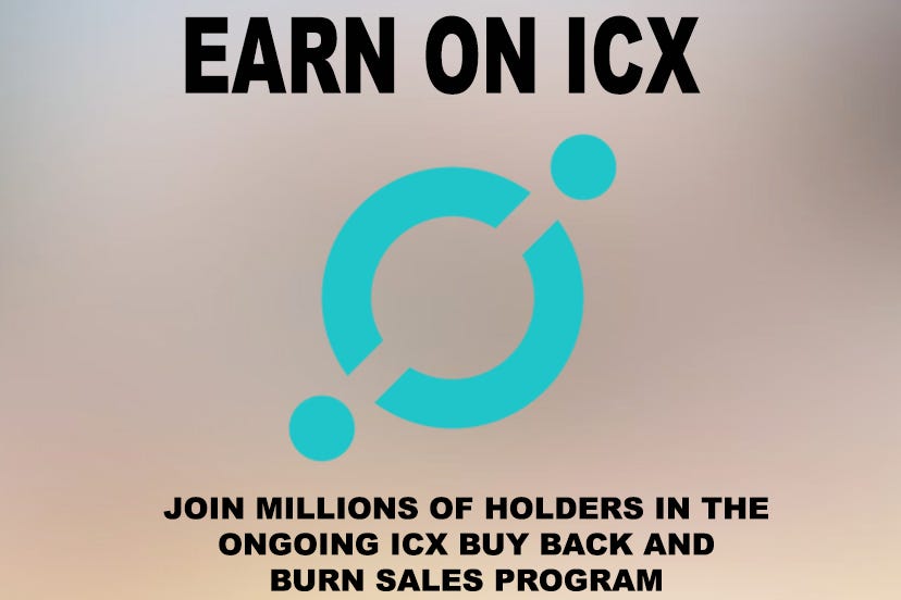 ICON BUYBACK AND BURN SALES PROGRAM | by ICON | Medium