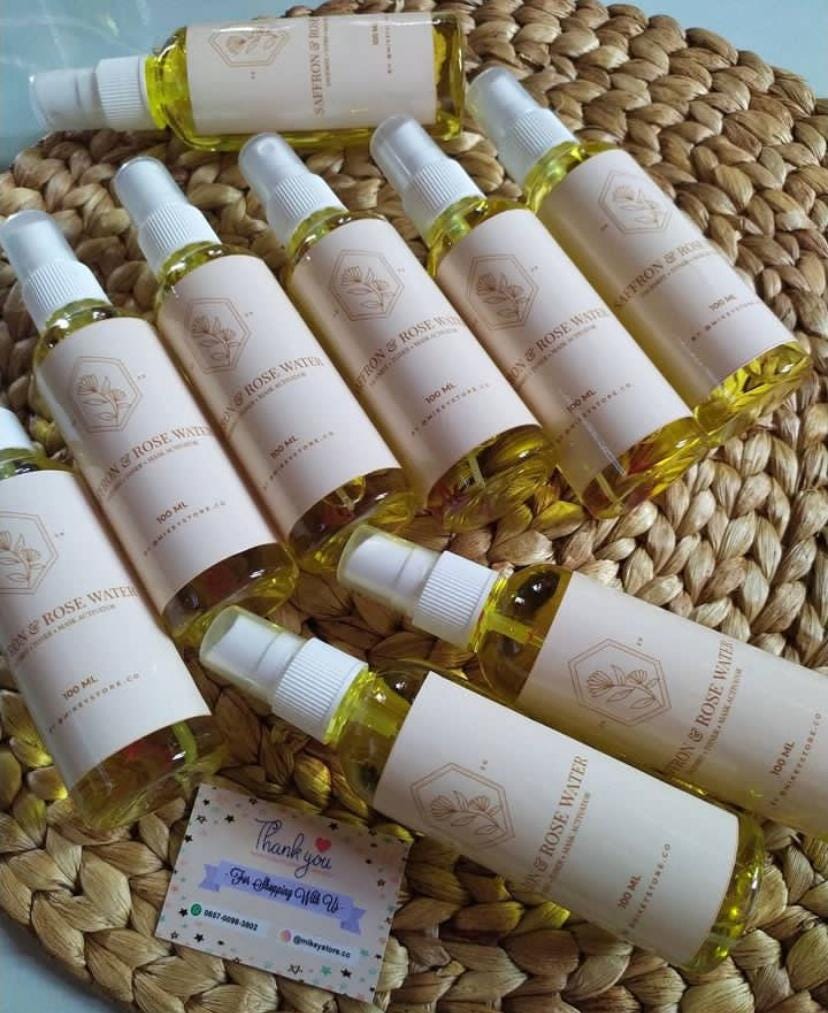 Facemist Saffron. Wajah glowing setiap hari? Bisa banget… | by ...