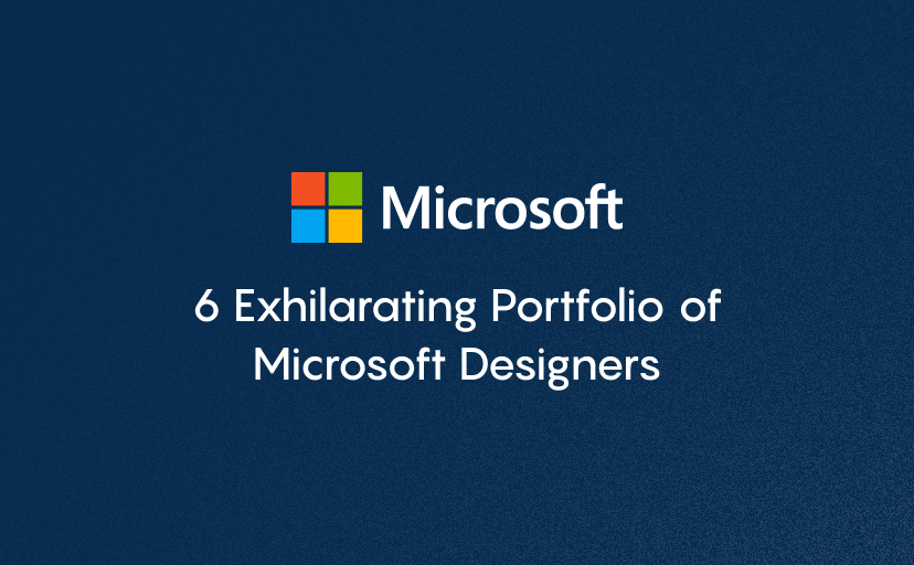 6 Exhilarating Portfolio of Microsoft Designers 2023 | by Arpit Chandak ...