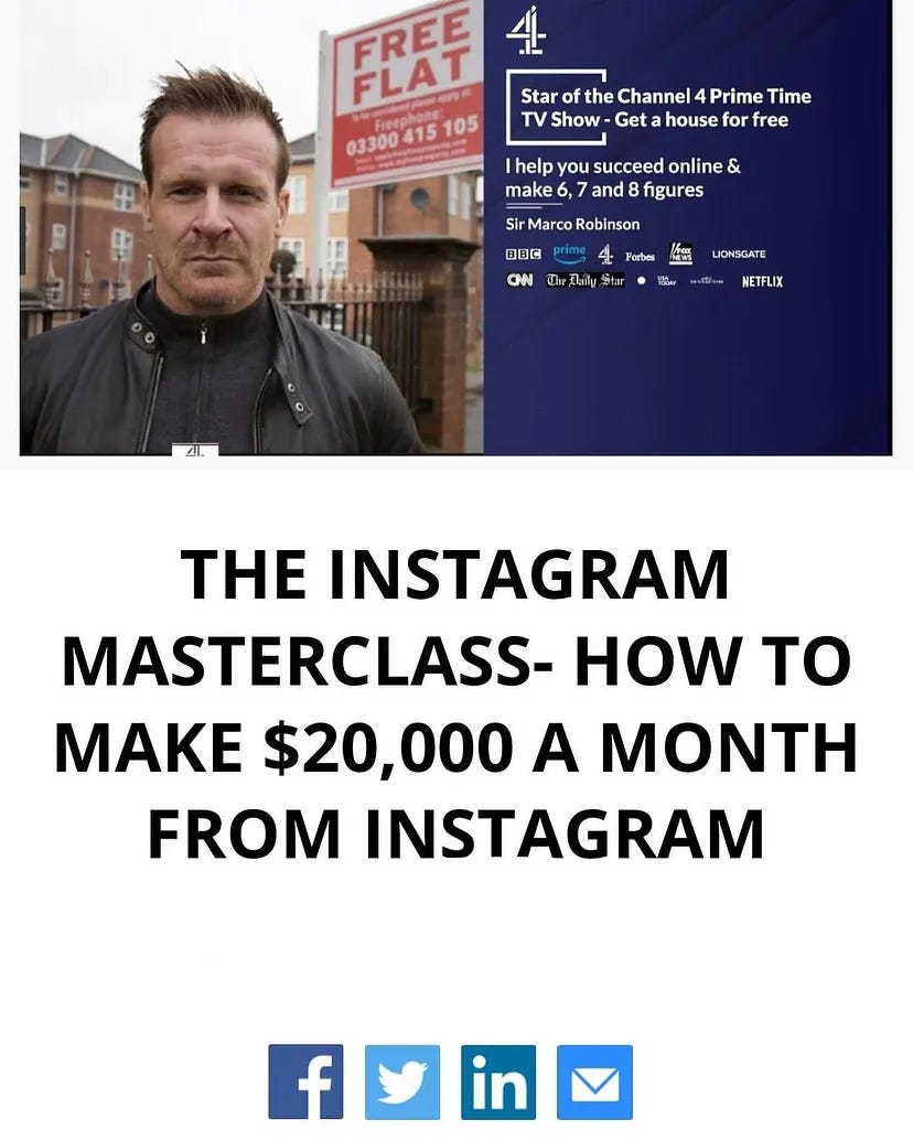 Marco Robinson Reviews - Sir Marco Robinson - Medium