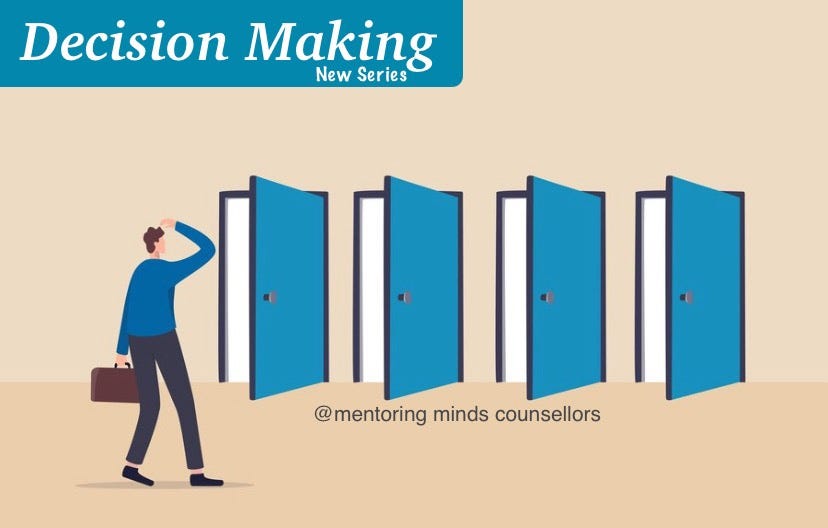 The art of decision-making - Psychologist Harsh Pandya - Medium