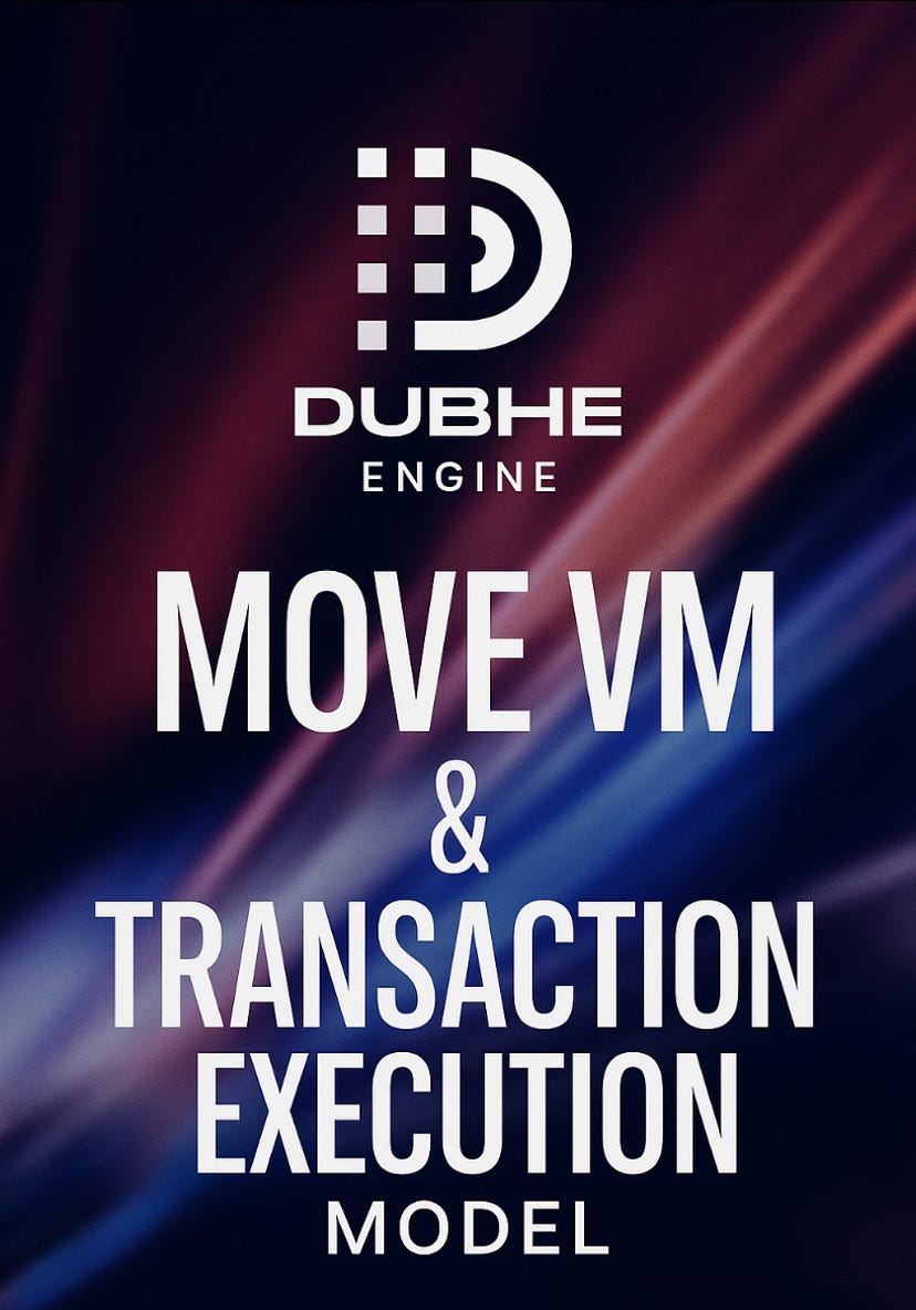 Dubhe Engine Execution Model: Move VM & Transaction Execution | by BABAKAY0511 | Aug, 2025 | Medium