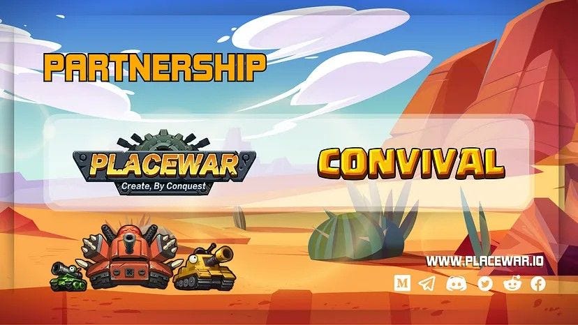 Announcement: Convival & PlaceWar Join Forces | by Convival Ecosystem ...