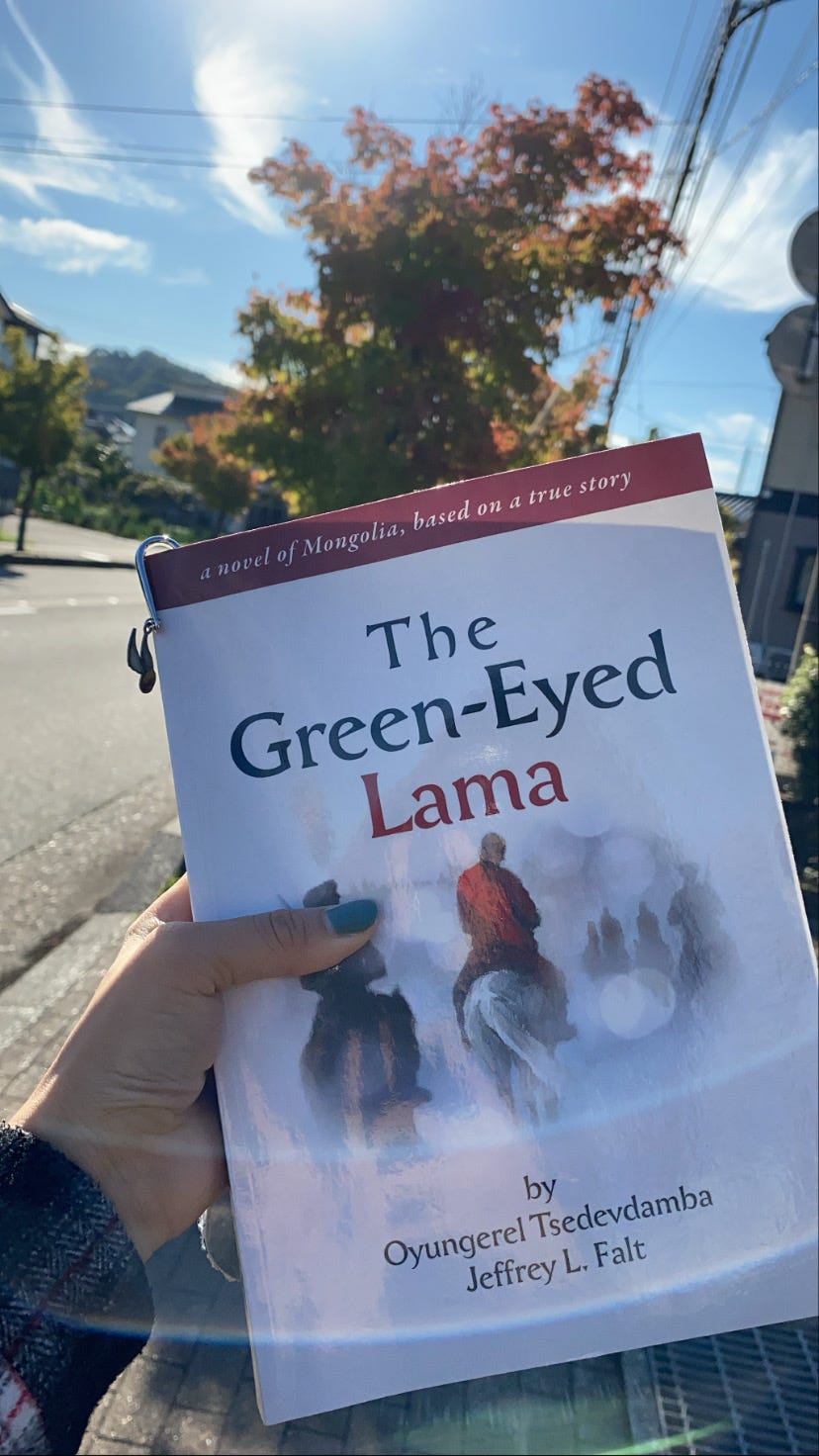 The Green-Eyed Lama by Oyungerel Tsedevdamba and Jeffrey L.Falt ...