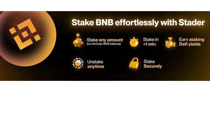 How to stake $BNB to mint $BNBx on Stader Labs | by Moyosola Ajumobi | Aug, 2023 | Medium
