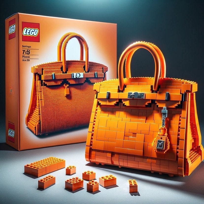 When Imagination Meets Fashion: Unpacking the LEGO x Hermès Birkin ...