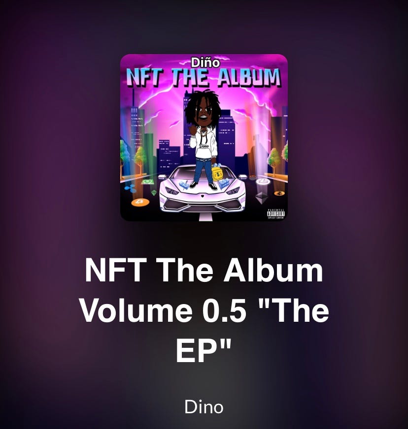 Launching my first #NFT ! Drip 💧 Check 👀 My 🆕 album 💿 is on the way 🎶 ...