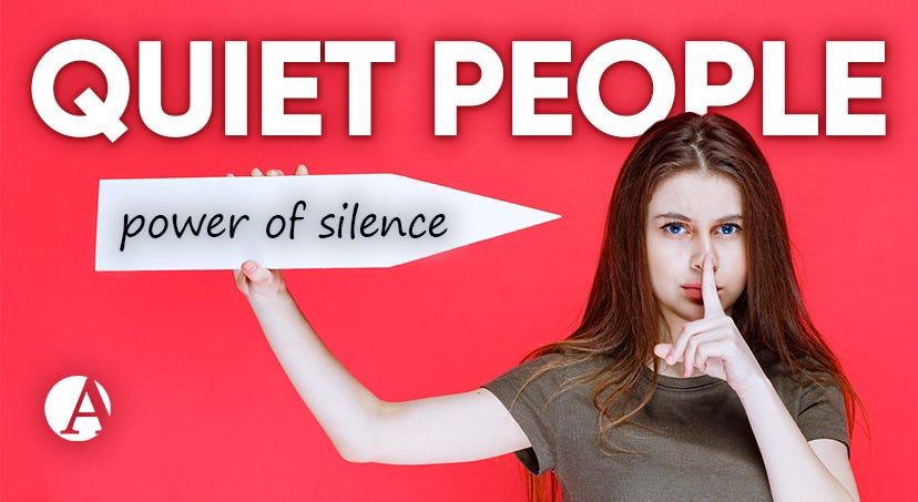 Quiet people: power of silence. The ancient Greek philosopher… | by The ...