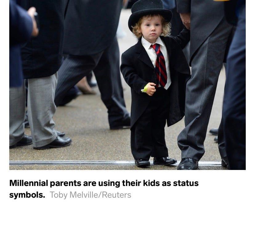 Having a child as a symbol of high status | by Maria Gracia Sotelo | Medium