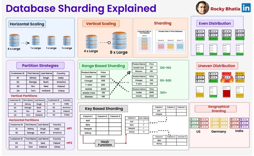 𝐃𝐚𝐭𝐚b𝐚𝐬𝐞 𝐒𝐡𝐚𝐫𝐝𝐢𝐧𝐠 | by Chinou Gea | Medium