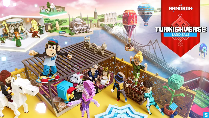 全新土地銷售活動 Turkishverse ——在數位十字路口佔據一席之地 | by TheSandboxGameChinese | The ...