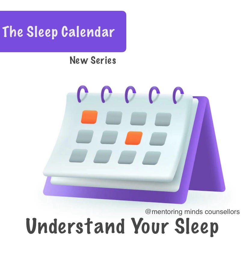 The Need of Sleep Calendar - Psychologist Harsh Pandya - Medium