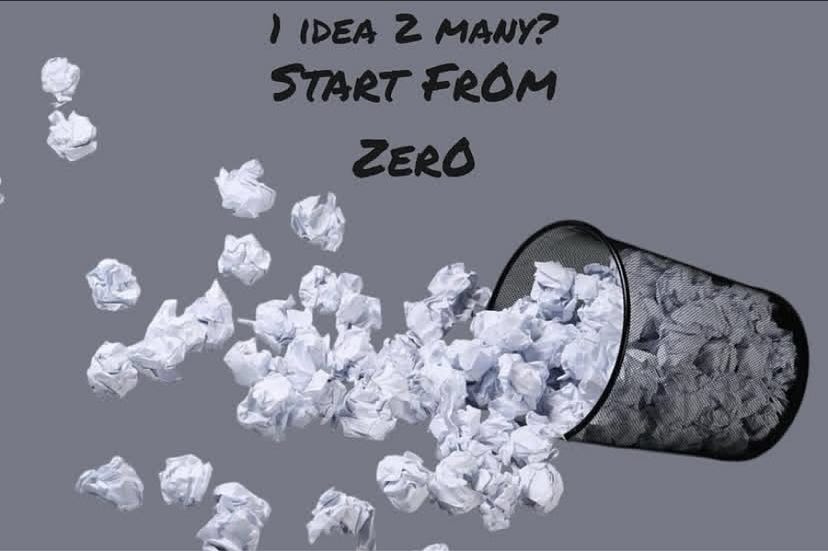 1 Idea 2 Many? Start From Zero. A Backspace In Idea Clarity | by The ...