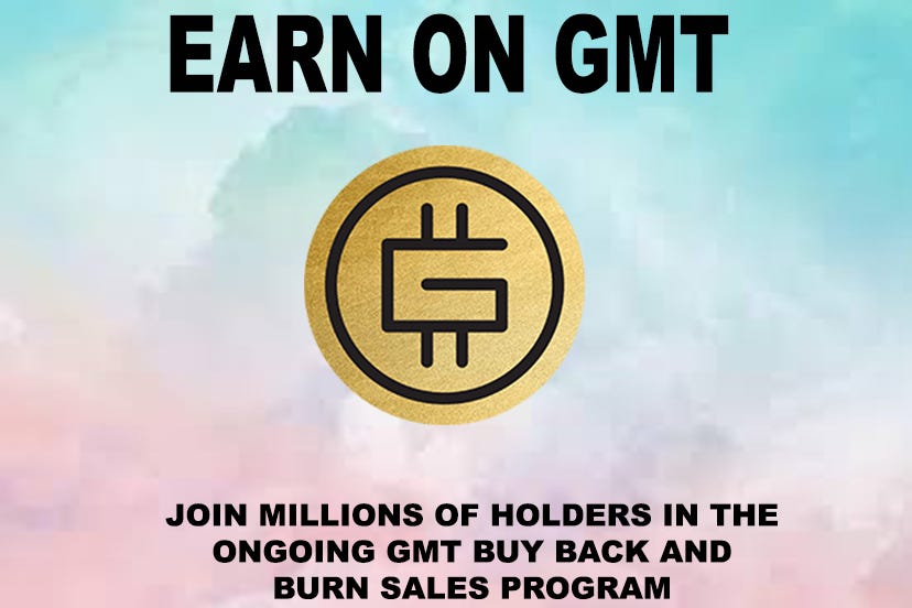 STEPN GMT BUYBACK AND BURN SALES PROGRAM | by STEPN GMT | Medium