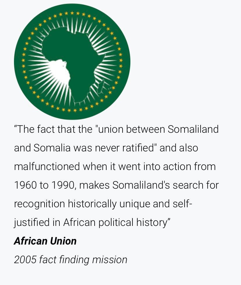 Somalia’s 1960 Reunification and the Myth of Somaliland’s “Unratified ...