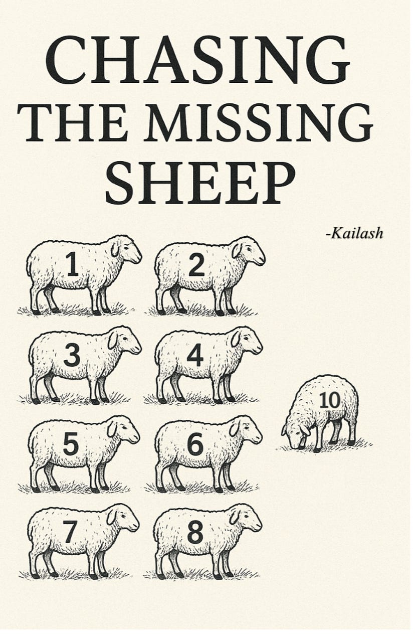 Chasing the Missing Sheep. Ramu… Ramu” | by Kailash Chadchan | Nov ...