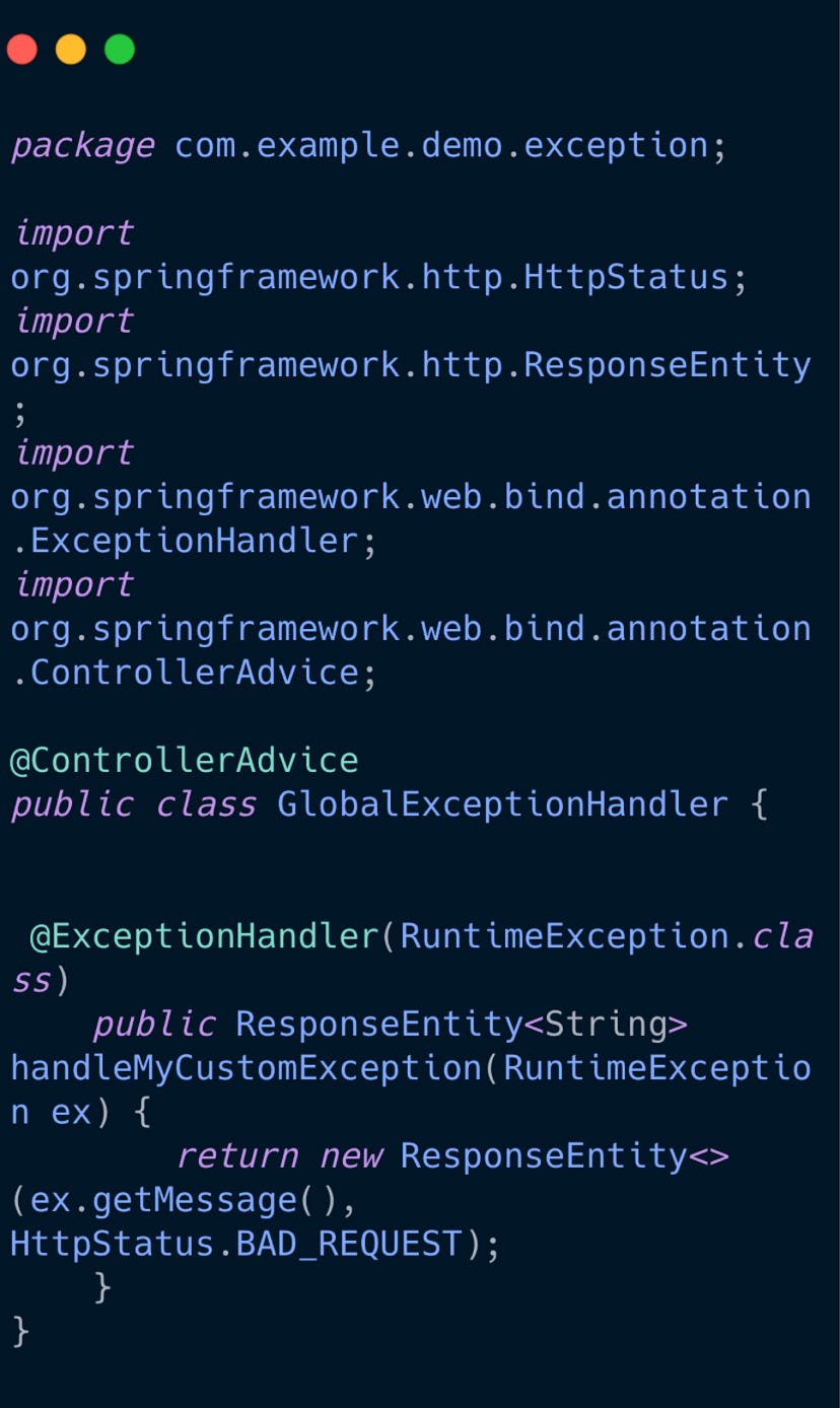 How To Handle Exceptions For Your Controllers In Spring Boot Iverson