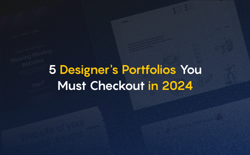 5 Designer's Portfolios You Must Checkout in 2024 | by Arpit Chandak ...