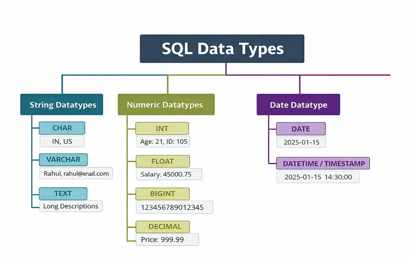 Understanding SQL Fundamentals: Datatypes, Commands, and Constraints (Beginner Guide) | by ...