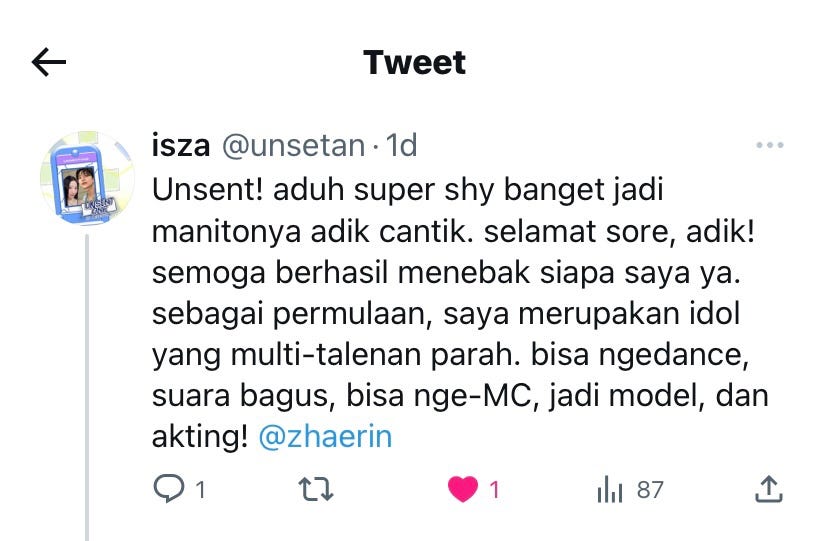 Who’s my manito?. Hi, aku Alleisha atau bisa dipanggil… | by 😾 | Medium