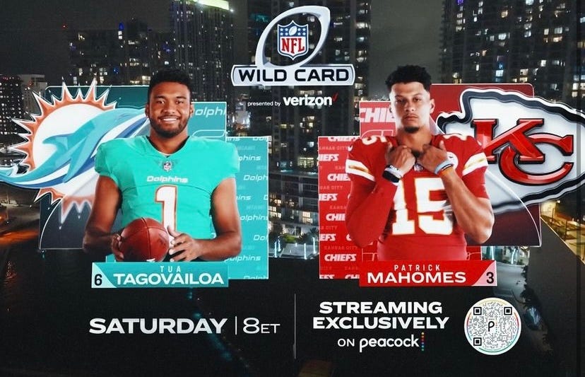 Peacock vai para o all in na NFL. Pela primeira vez na história da liga ...