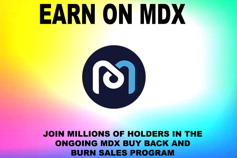 MDEX BUYBACK AND BURN SALES PROGRAM | by MDEX | Medium