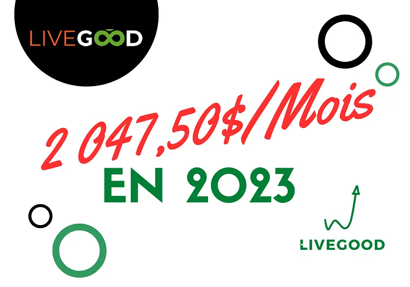 Comment Est-Il Possible De Gagner 2047,50$/Mois Avec LiveGood Sans ...