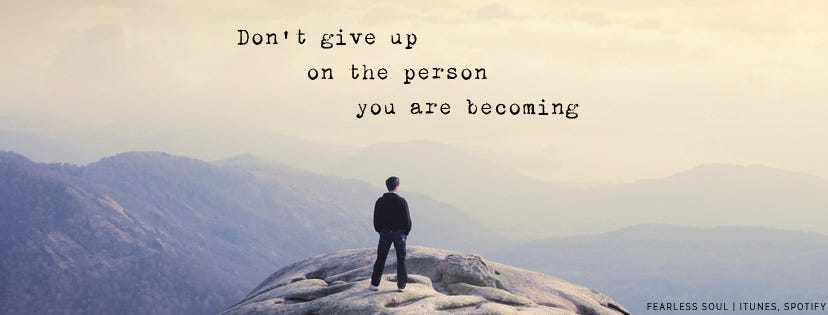 Giving Up. Giving up is not in my to-do-list! | by Becky Lawrance | Medium