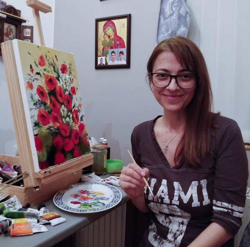 The Painter| Velichka Marcheva. The day is Saturday. Just after the sun ...