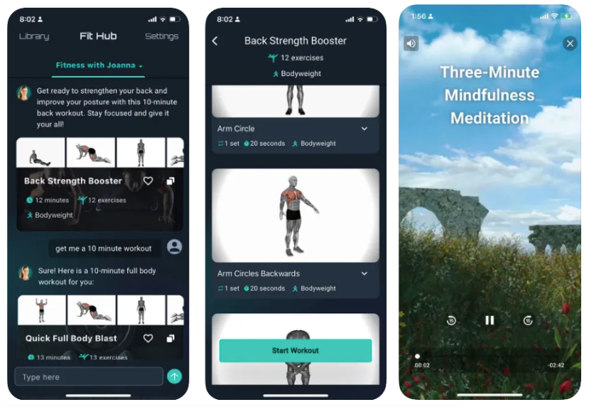 Title: Fit Hub: Your AI-Powered Personal Fitness and Meditation Chatbot ...