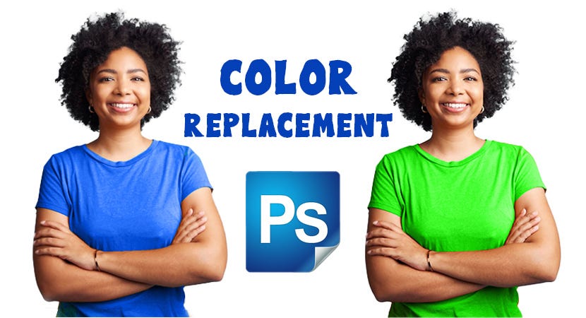 How to Use Color Replacement Tool in Photoshop 2023 — CAI | by Clipping ...