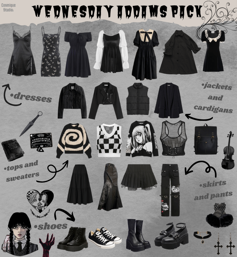 WEDNESDAY ADDAMS: AN AESTHETIC GUIDE TO GOTHIC PRINCESS | by ...