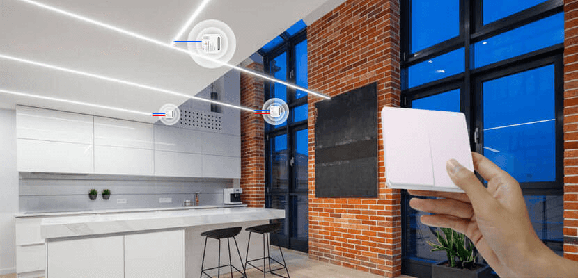 WiFi / ZigBee intelligent dimming controller and wireless kinetic ...